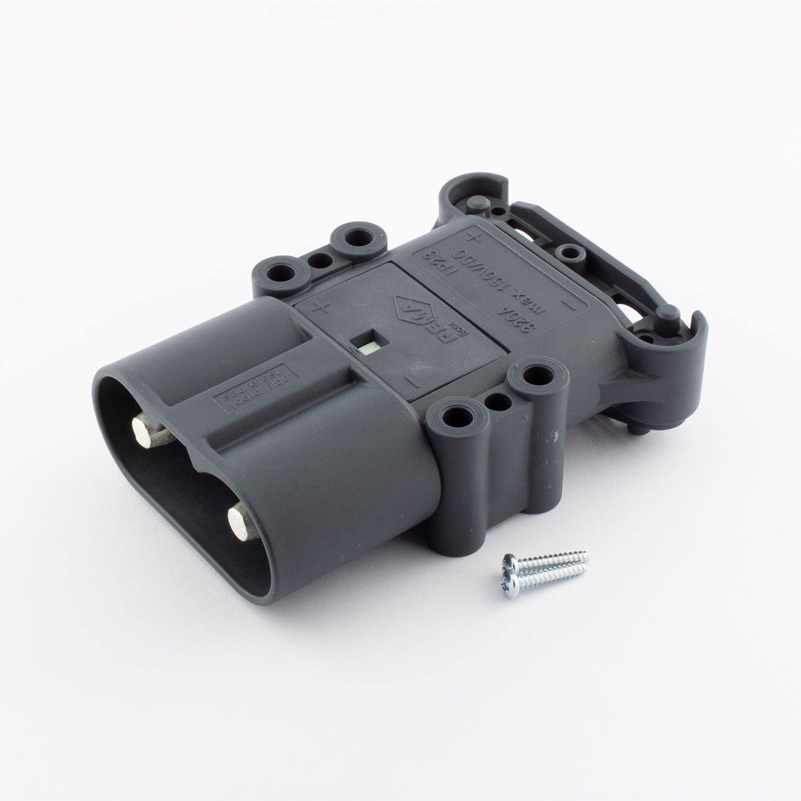 REMA DIN 320A Plug 70mm2 GRY Cable Clamp AR GRY Code