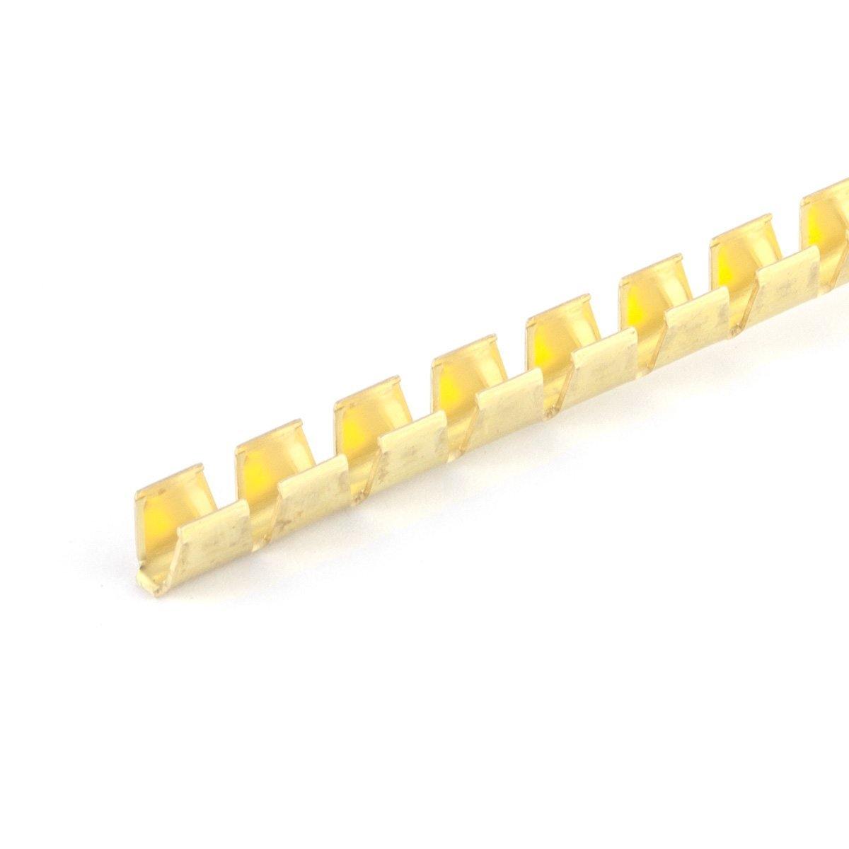 TE Open Barrel Splice Brass 12-10AWG 3.7-5mm2