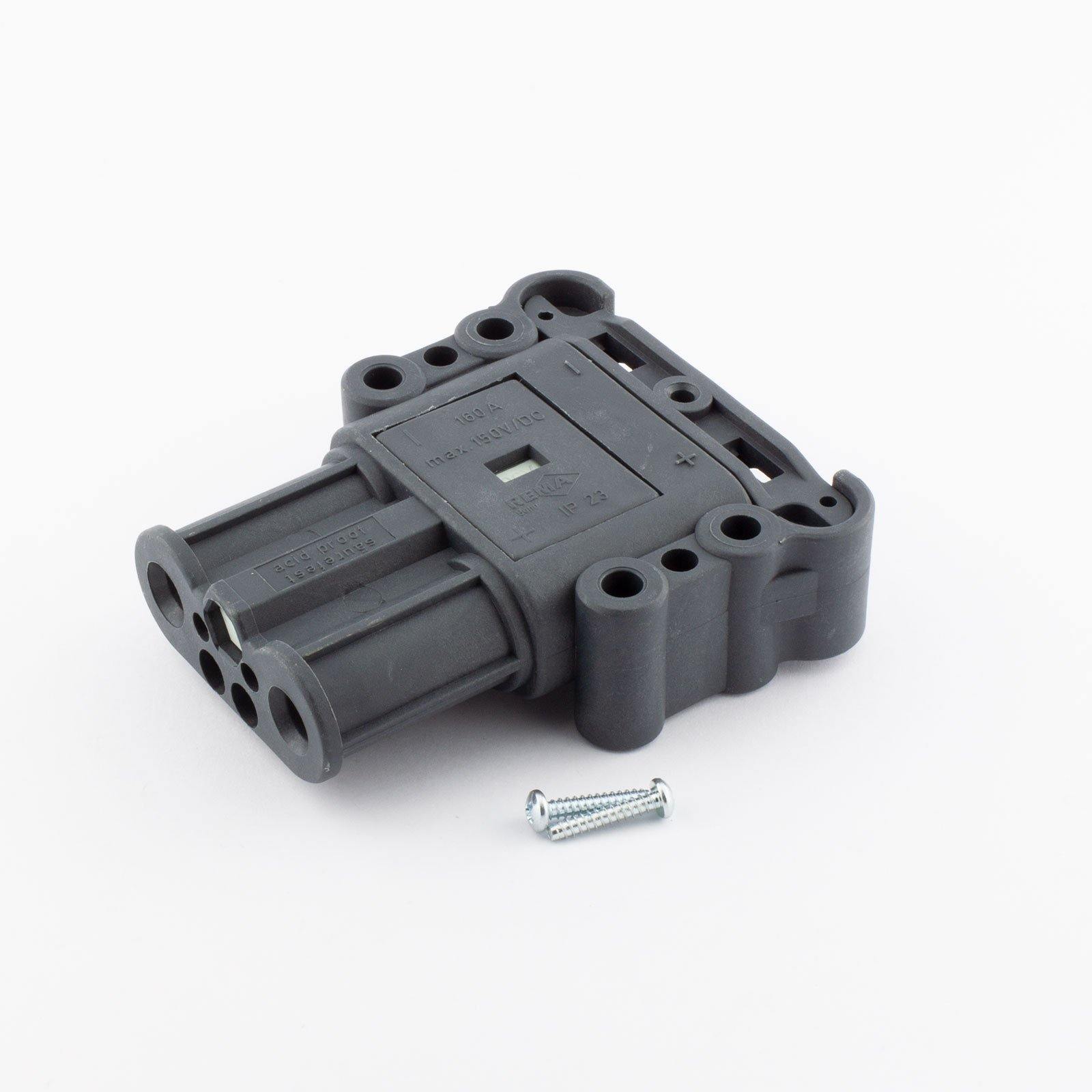 REMA DIN 160A Socket 50mm2 GRY Cable Clamp AR GRY Code