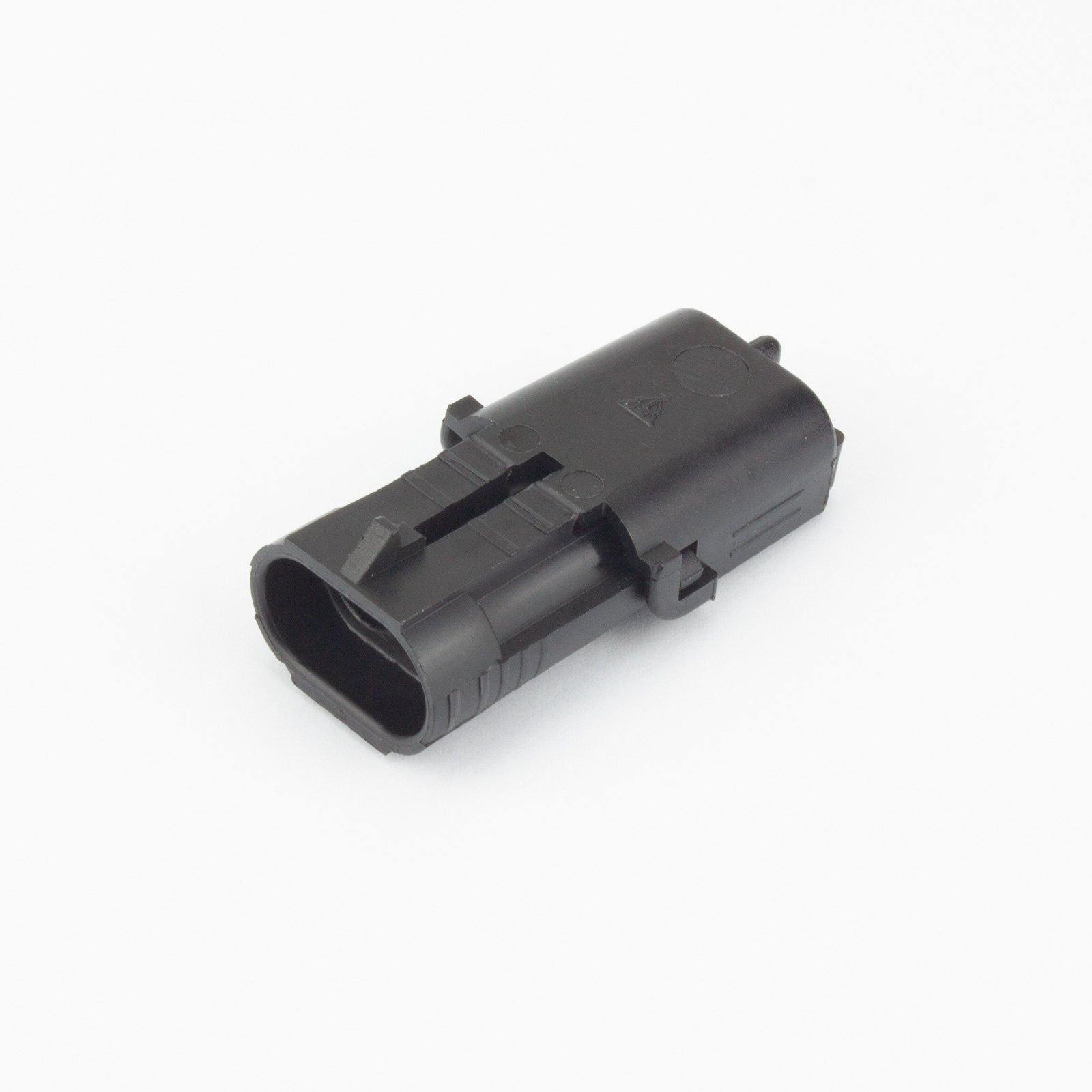 Delphi Aptiv Weather-Pack Rec. 2 Way PA66 BLK