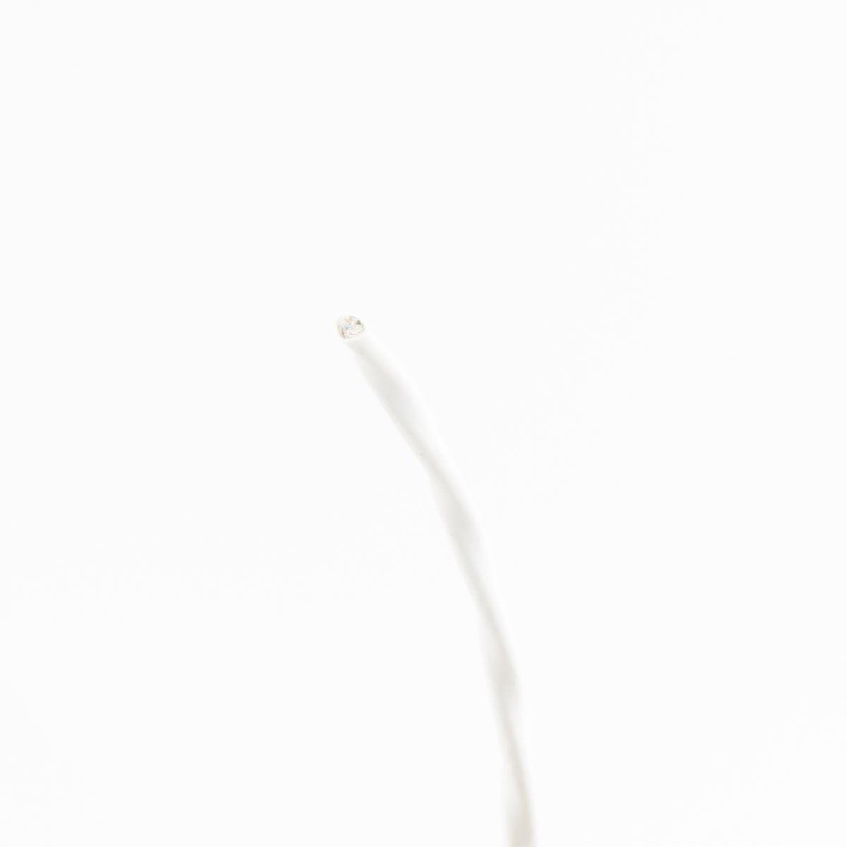 Mil-Spec Shielded Cable Tefzel XL-ETFE 2x 20AWG WHT