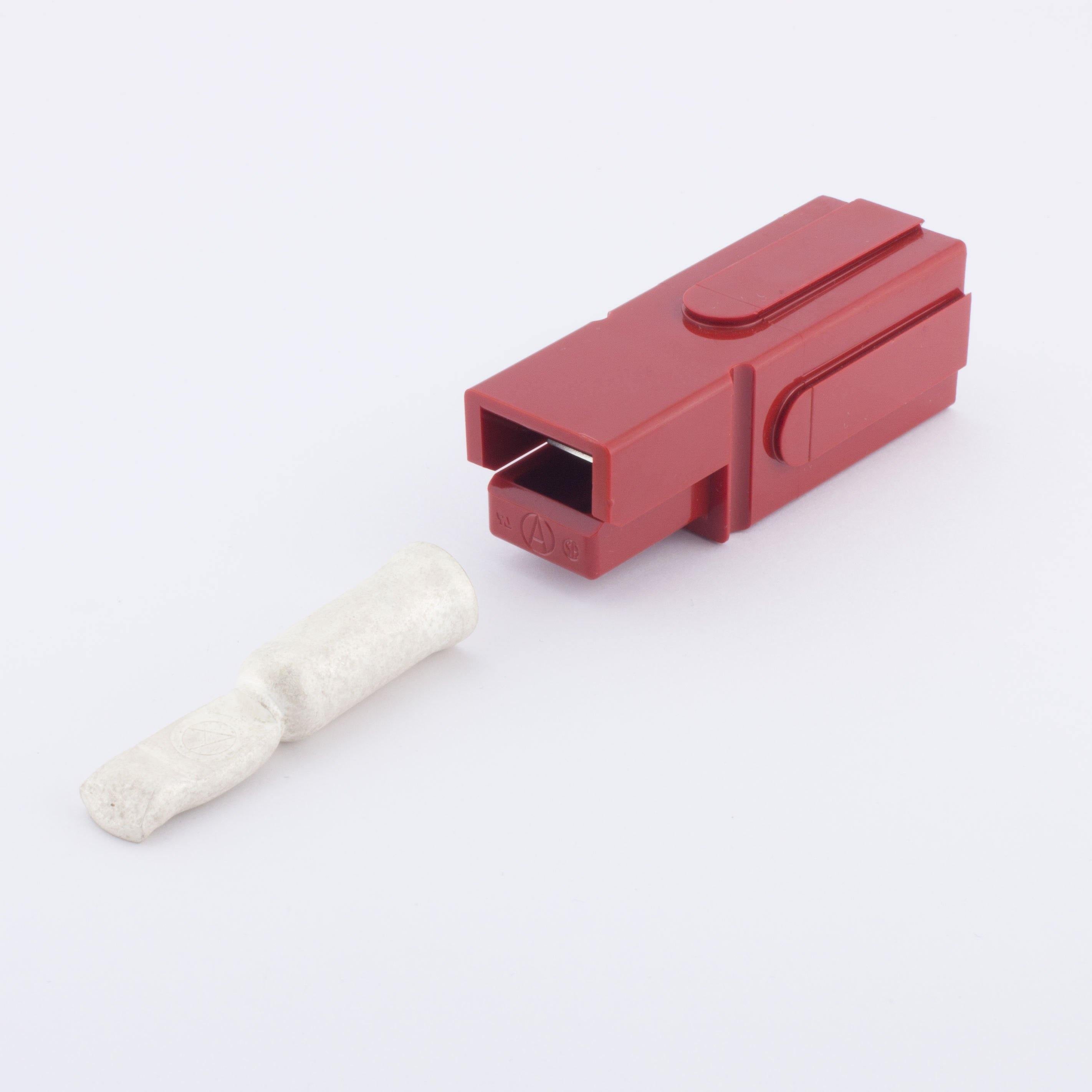 Anderson PP180 Plug Kit 1 Way RED 180 Amp 1/0AWG Contact